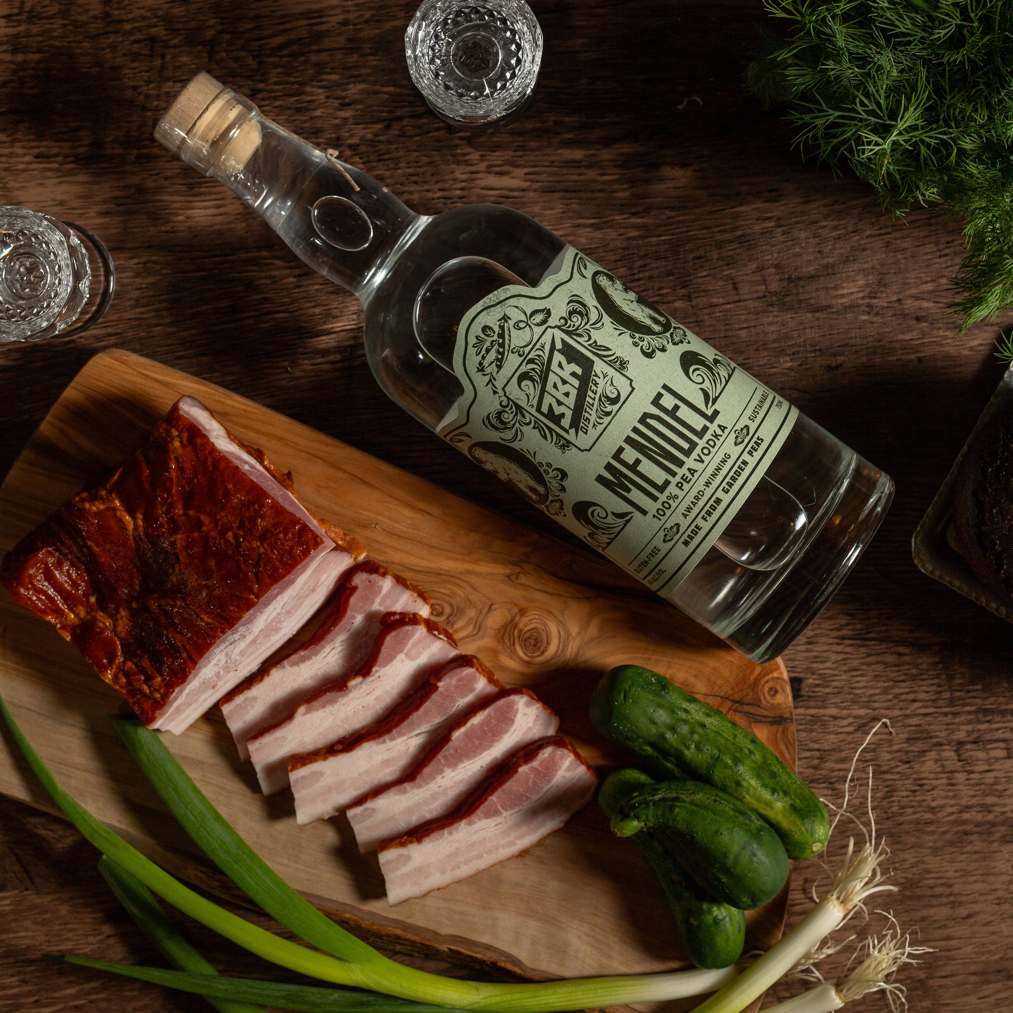 100% pea vodka | 3BR DISTILLERY