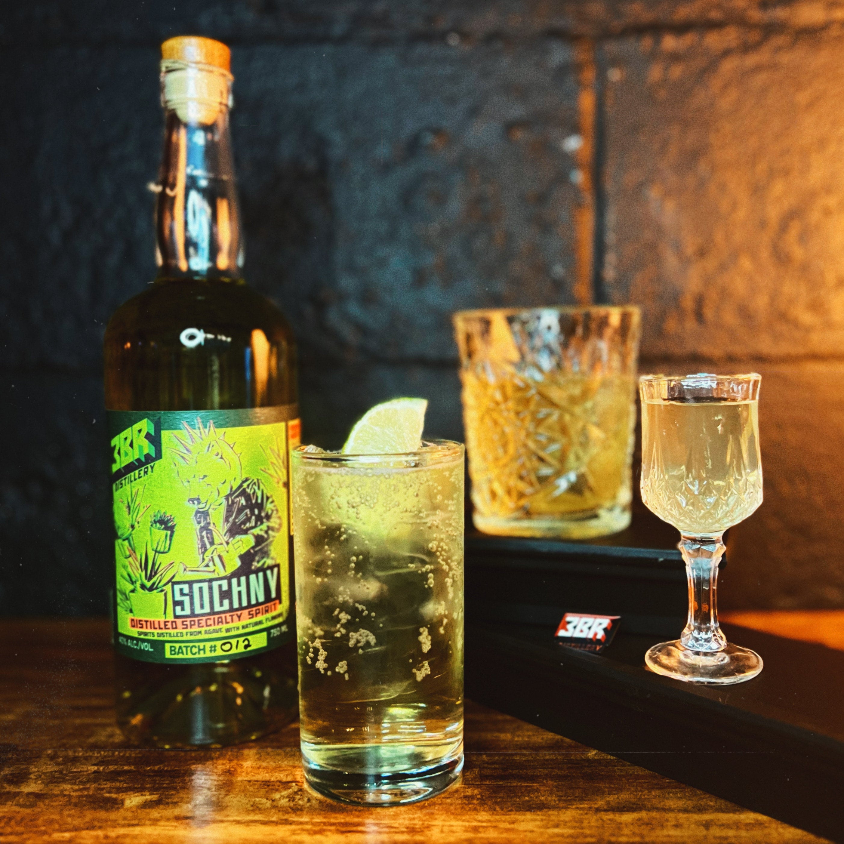 agave distillate with hops | 3BR DISTILLERY